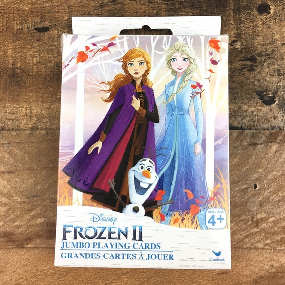 Cardinal | Other | New Frozen 2 Disney Kids Jumbo Playing Cards | Poshmark